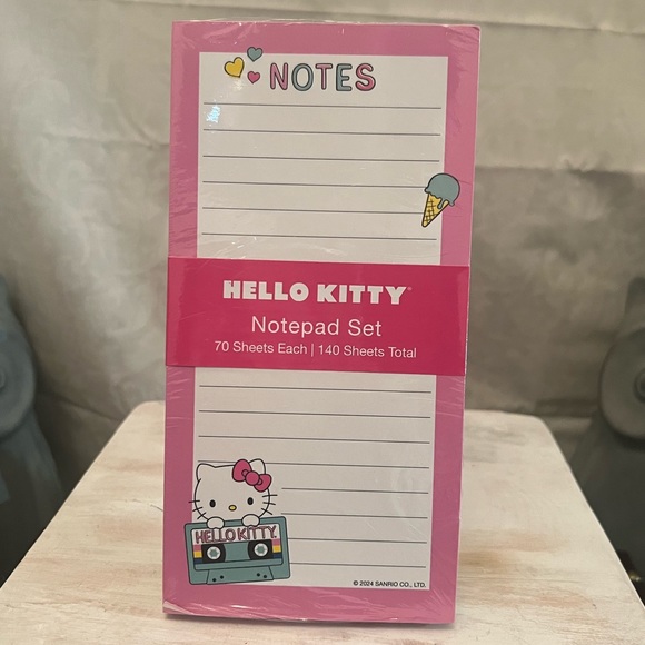 Sanrio | Office | Hello Kitty By Sanrio Notepad Set | Poshmark